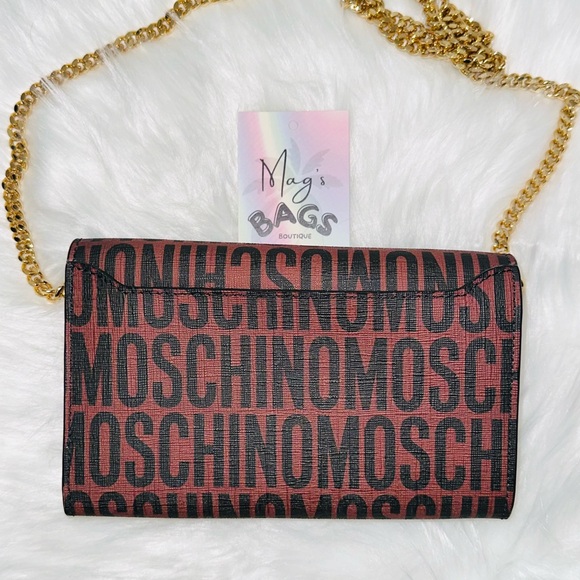 Moschino | Bags | Moschino Super Mario Bros Yoshi Wallet Chain ...